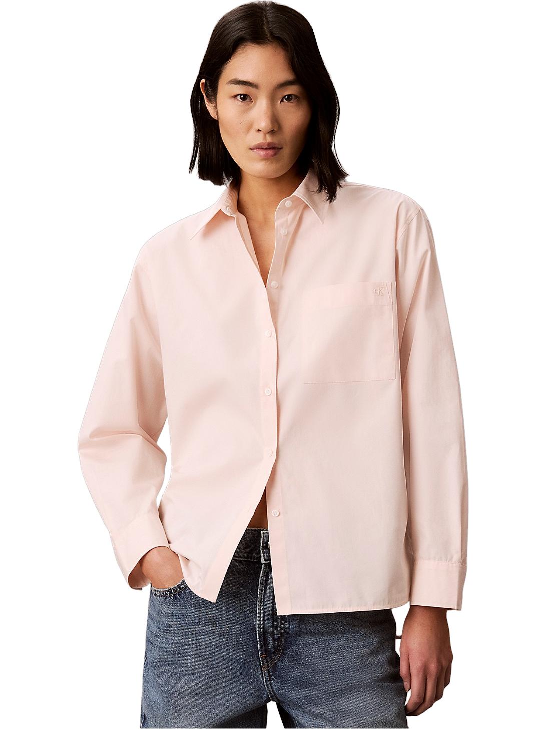 CALVIN KLEIN Calvin Klein Jeans Cotton Poplin Relaxed Button-Down Shirt